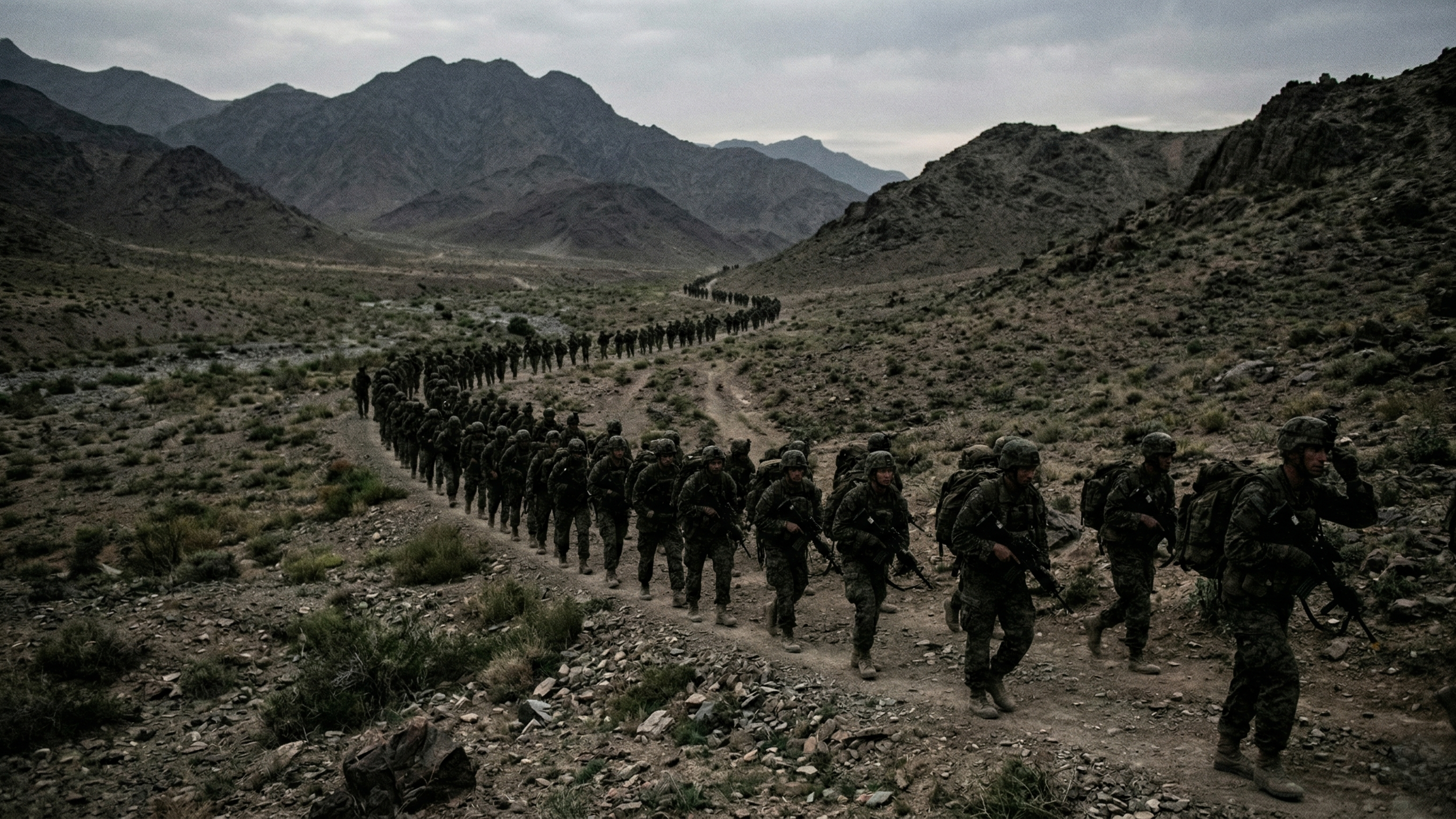 325 men entered enemy territory - and fought together