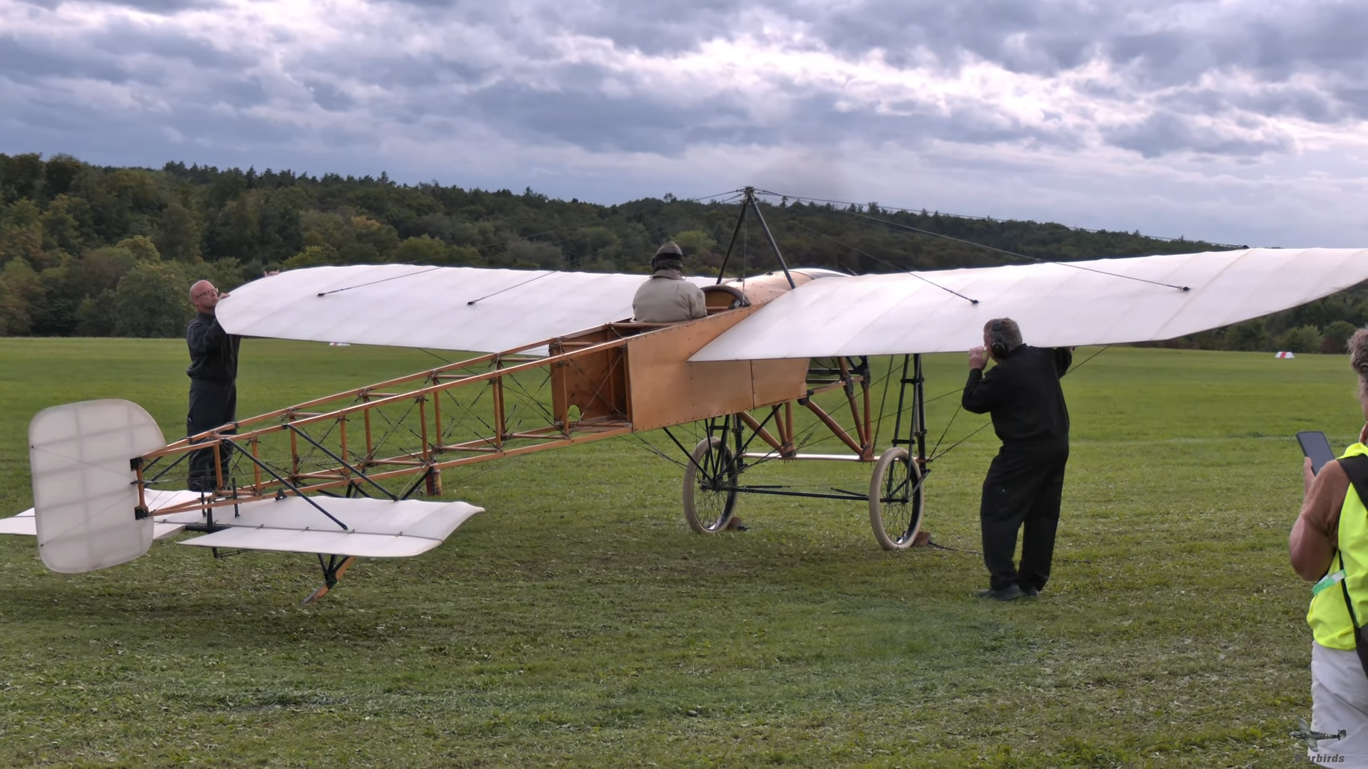 Watch this 1908 aircraft take flight again - "This is where aviation began"