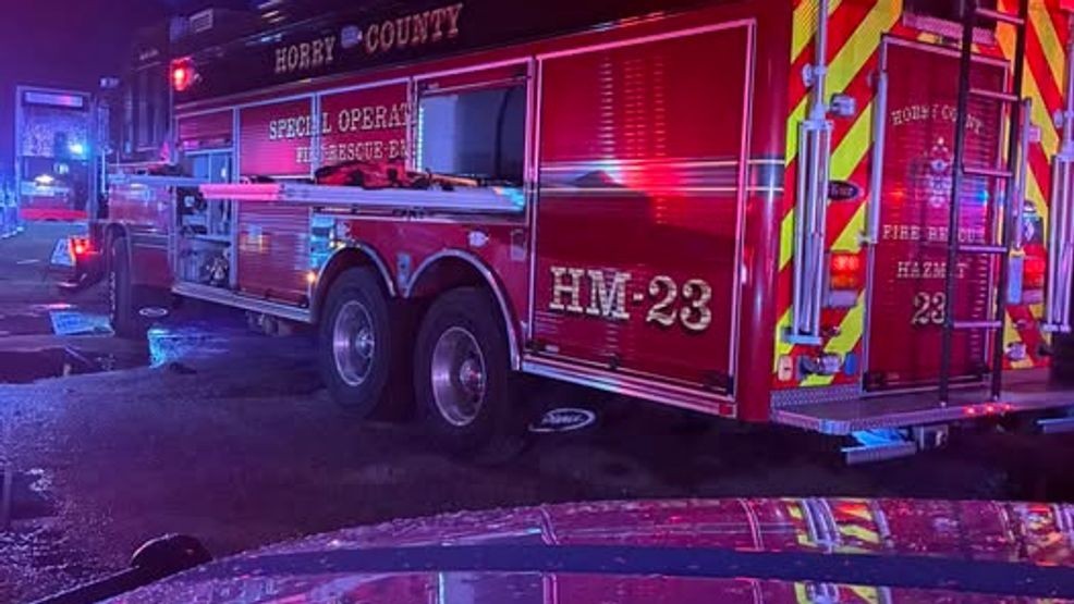 Horry Co. police officer transported to hospital after crash on Hwy 701