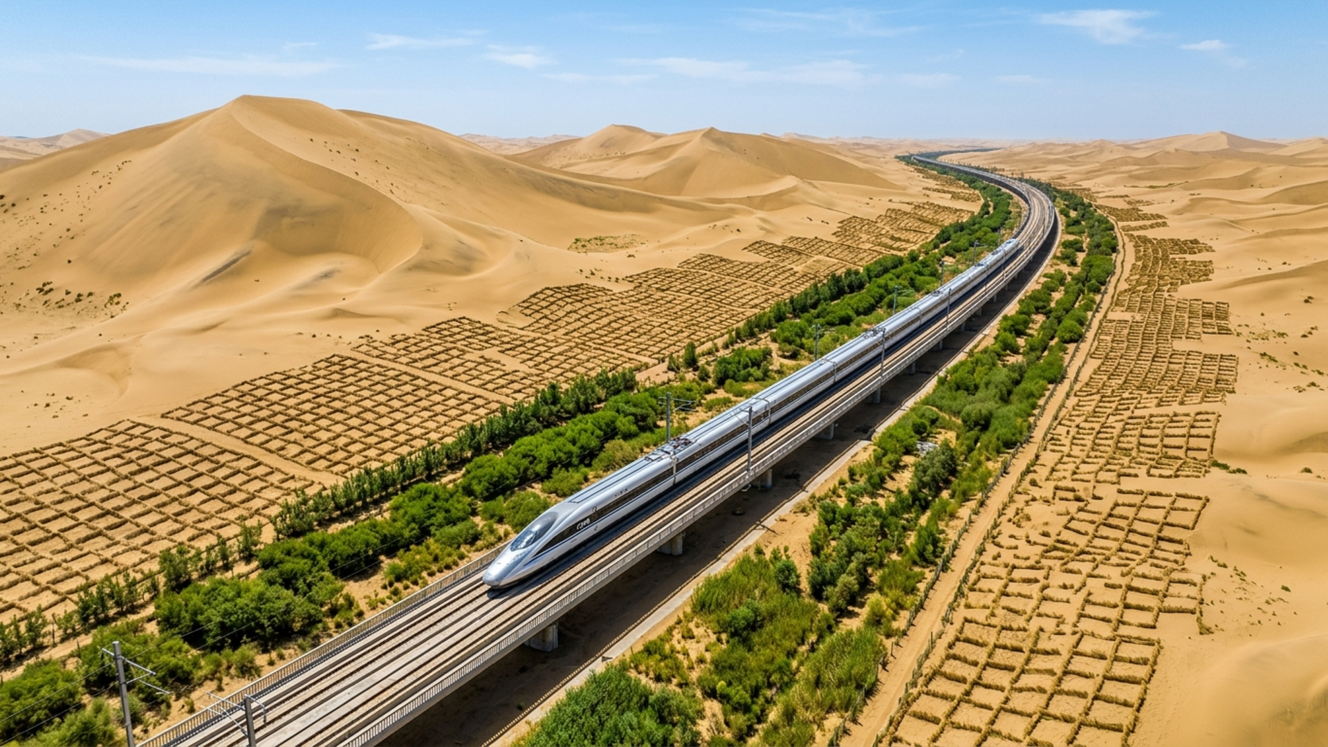 How China engineered a 2,700 km railway loop around the world's most ...