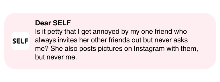 The one question to ask if you think you’re being socially excluded