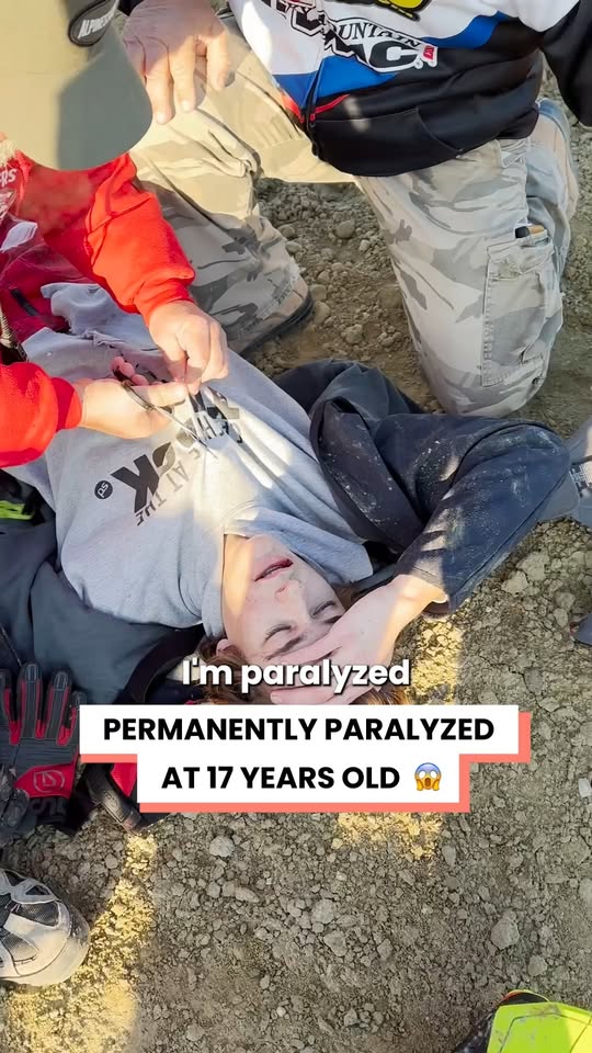 Permanently Paralyzed at 17 Years Old