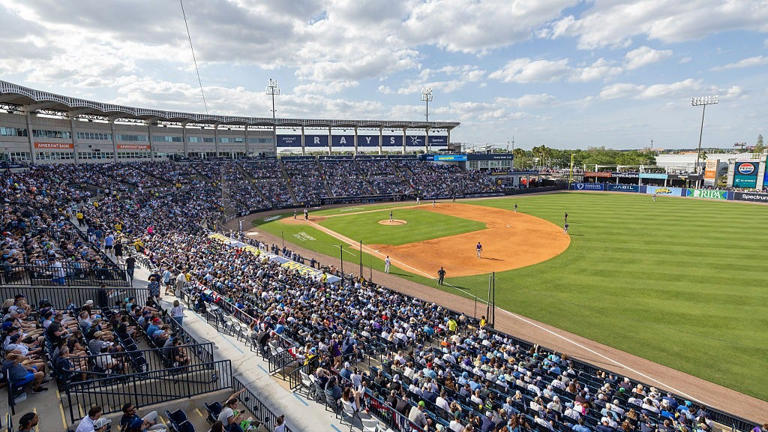 Baseball returns to Tropicana Field 18 months after Hurricane Milton ...
