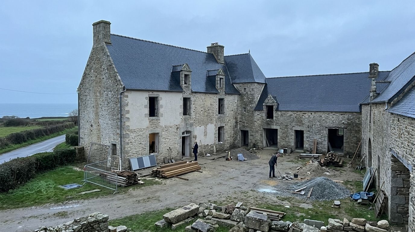239 gold coins found behind French manor wall