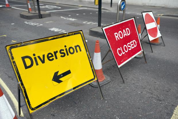 Town centre road among latest round of closures in Swindon