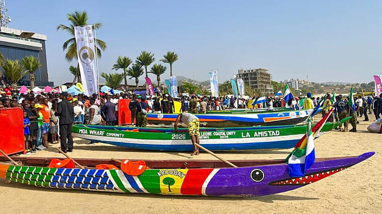 Sierra Leone's Unity Boat Race showcases coastal culture, identity and ...