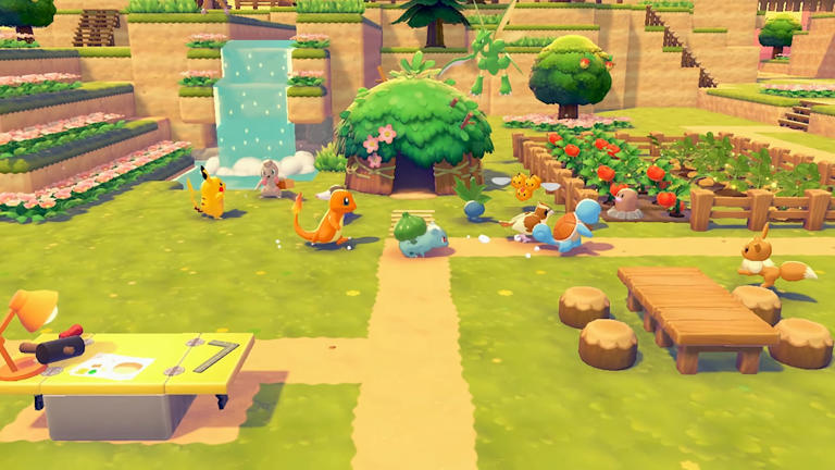 Pokopia player builds incredible Pokemon stadium in the game