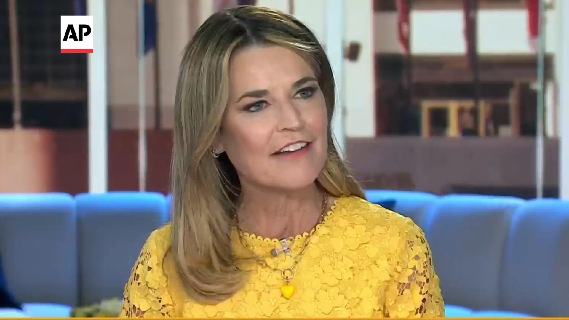 Savannah Guthrie returns to 'Today' anchor desk for first time since ...