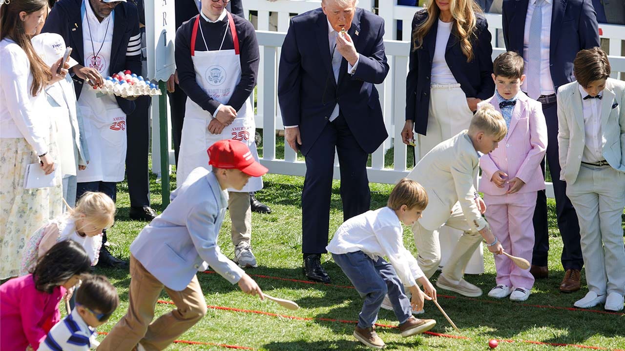 White House Easter Egg Roll 2026: President Trump, first lady welcome ...