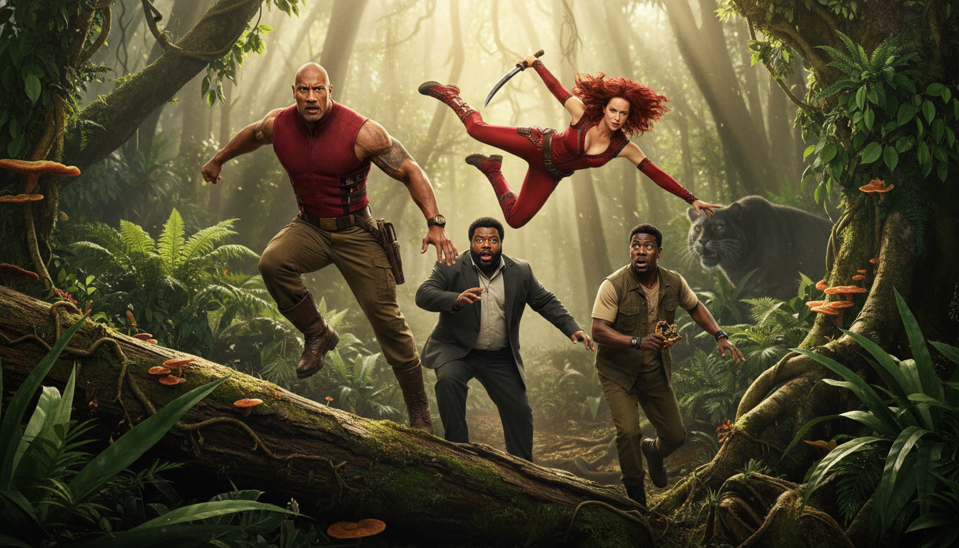 Get ready to play: Jumanji: Welcome to the Jungle just dropped on Netflix!