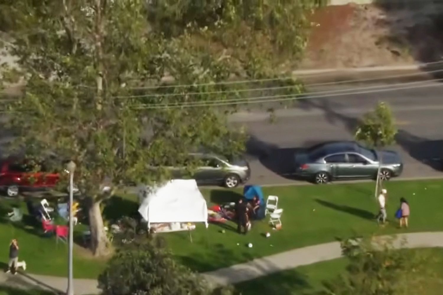 Family finds possible human remains protruding from the ground during ...