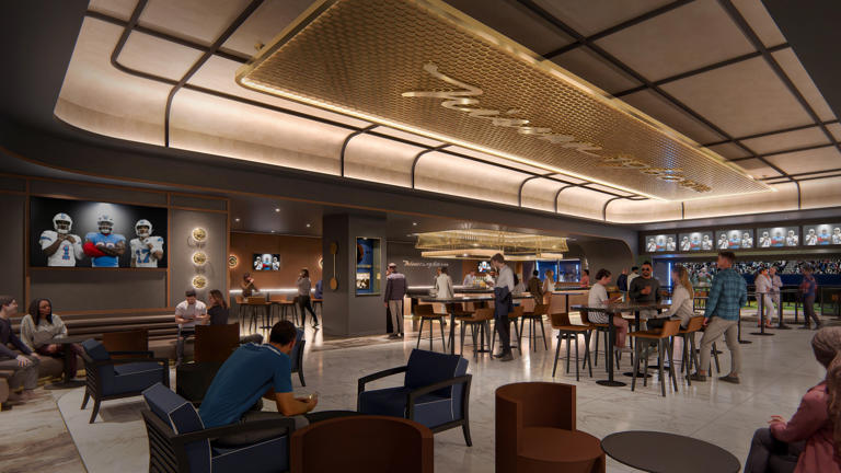 Tennessee Titans unveil sold-out, field-level club for new Nissan Stadium