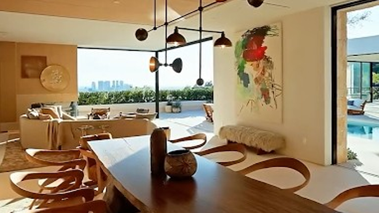 Touring a $32M modern estate in Beverly Hills