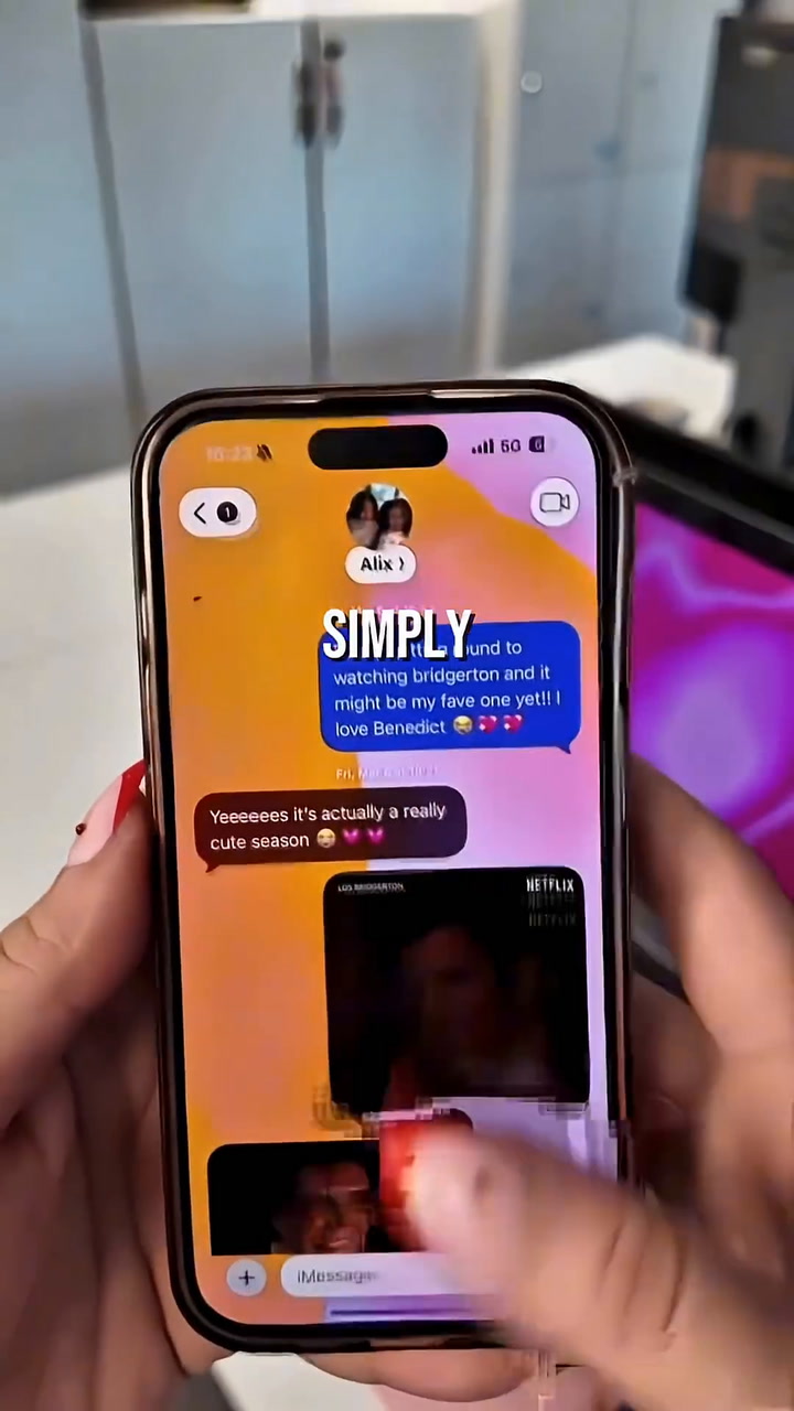 iMessage shortcut sends photos faster!