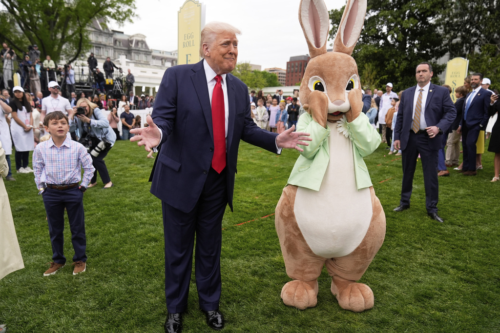 White House Easter Egg Roll gets patriotic boost with America250 ...