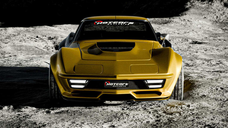 This reimagined 1969 Corvette Astrovette restomod celebrates Artemis II ...