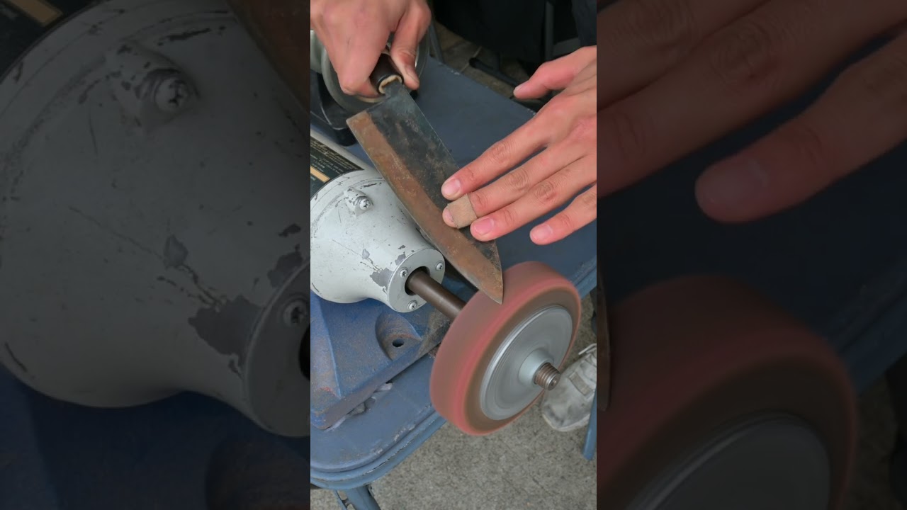 Restoring a rusty Japanese knife