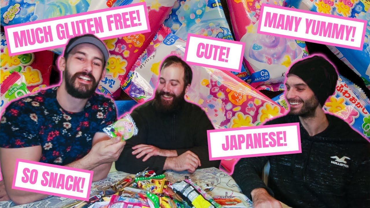 Taste testing unique Japanese snacks and sweets