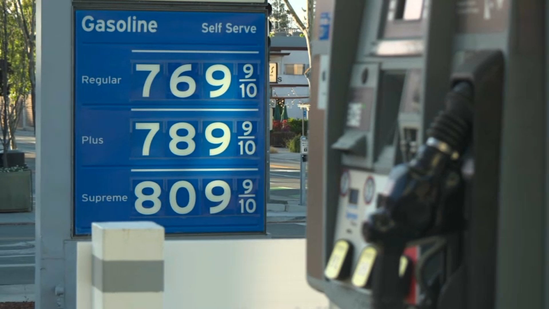 Rising gas prices: California average nears $6 a gallon