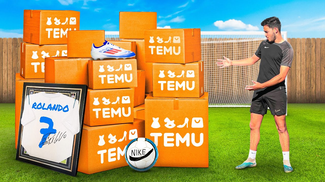 I bought cheap football products on Temu to see if they work