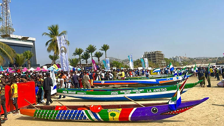 Sierra Leone's Unity Boat Race showcases coastal culture, identity and ...