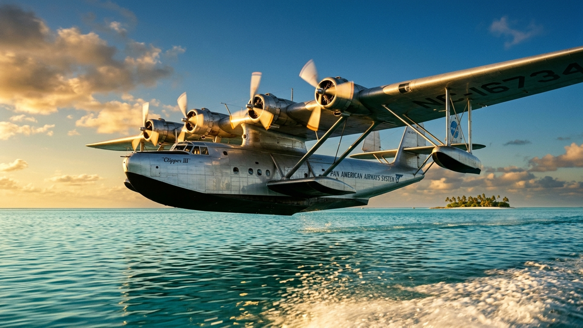 Pan Am's clipper era, flying boats, Pacific island outposts, and the ...