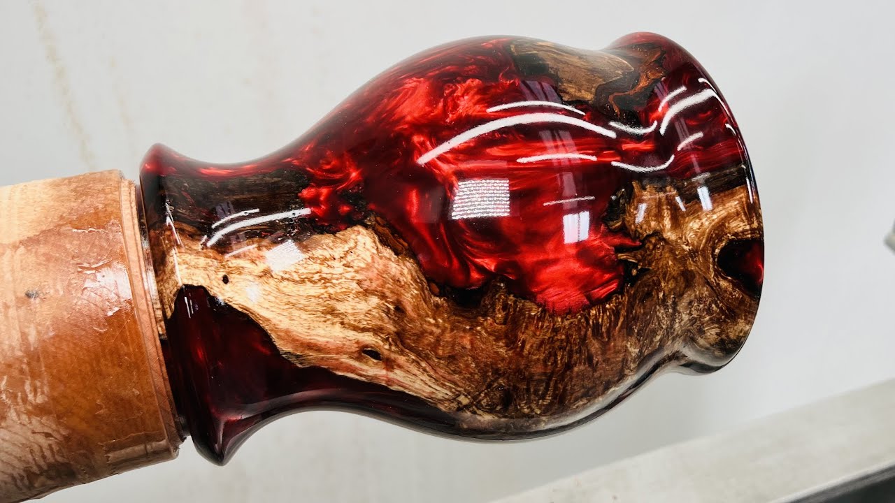Rotten firewood transformed into art