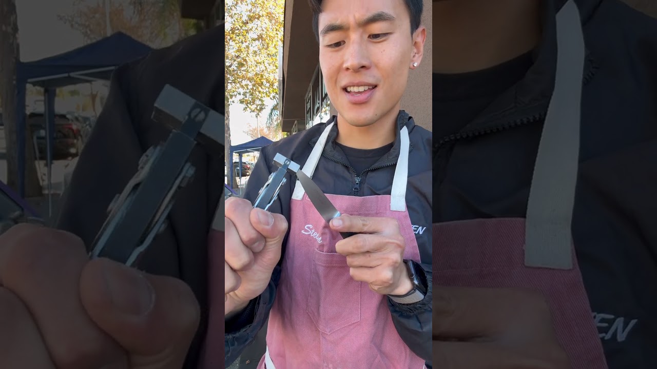Straightening a bent tip