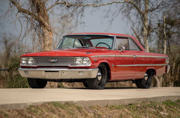 Supercharged 1963 Ford Galaxie 500 set to draw attention at Houston ...