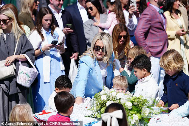 Trump hails relentless bombing of Iran alongside giant Easter Bunny as ...