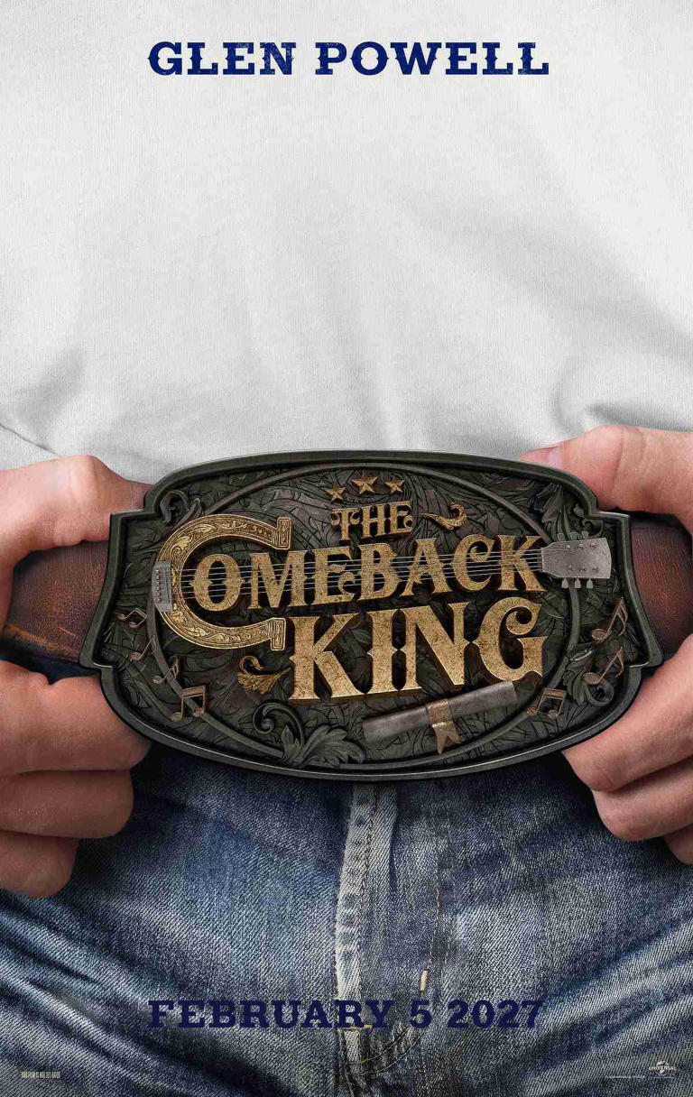 The comeback king, starring Glen Powell, starts production