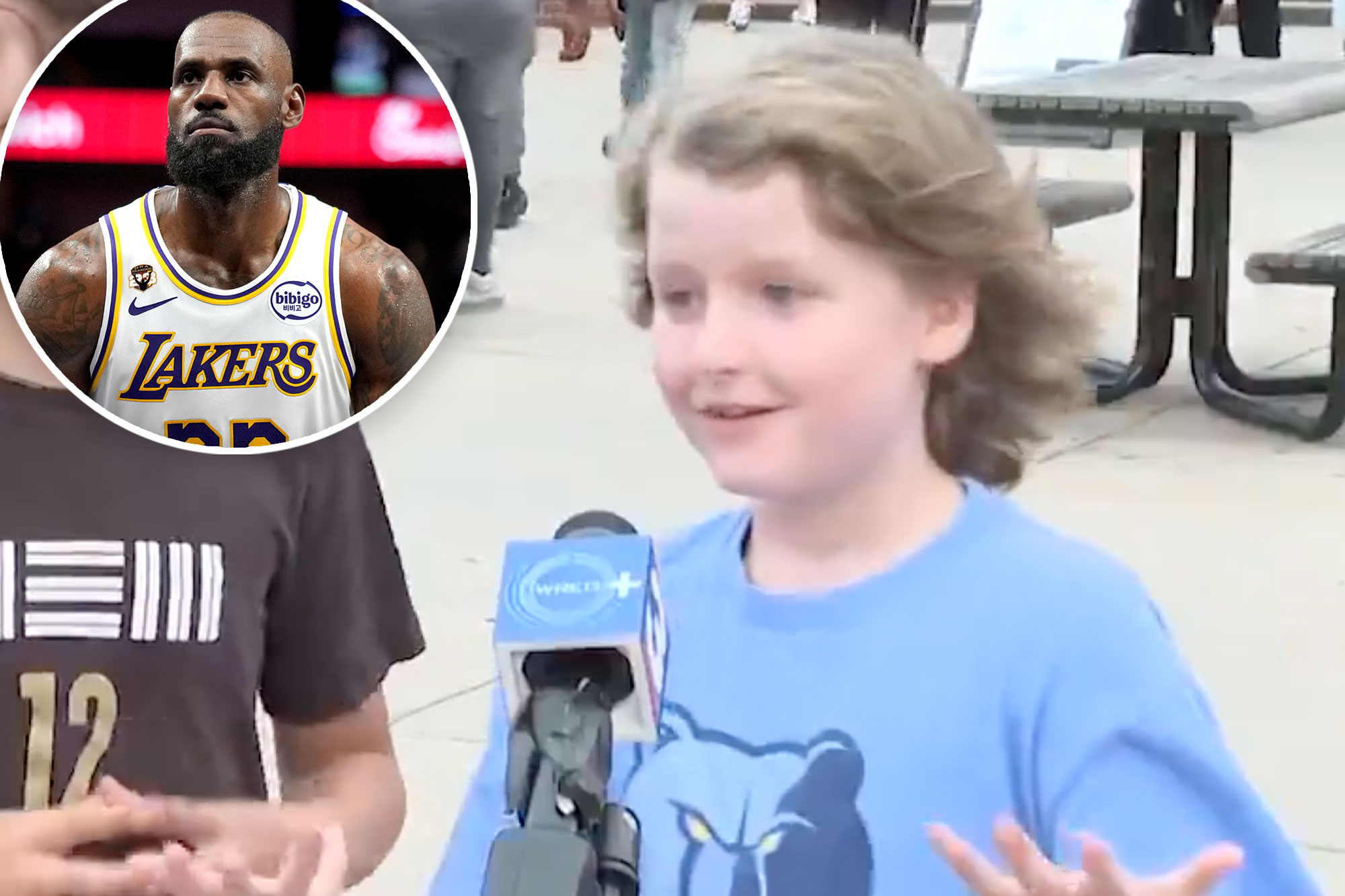 Young Grizzlies fan rips LeBron James over Memphis remarks: 'This unc ...