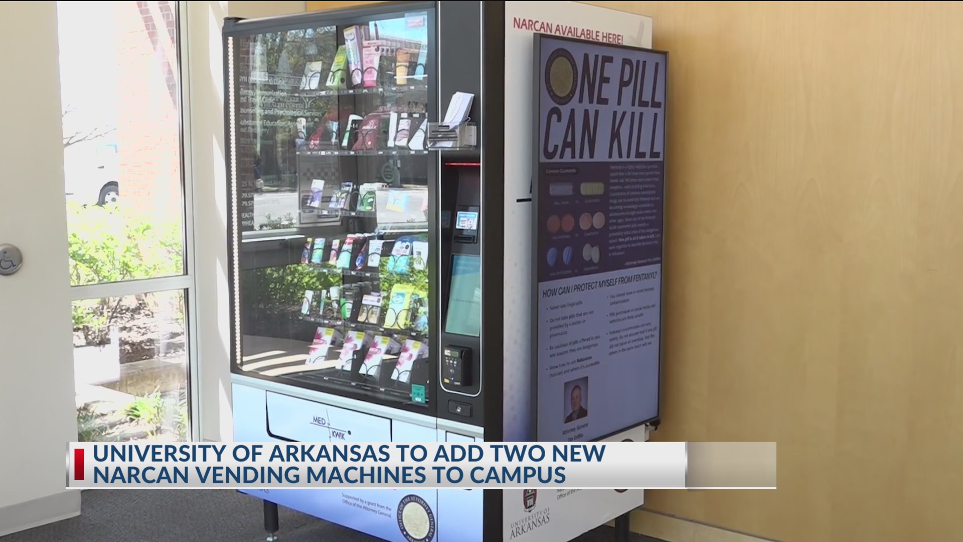 UofA adding two new Narcan vending machines to campus
