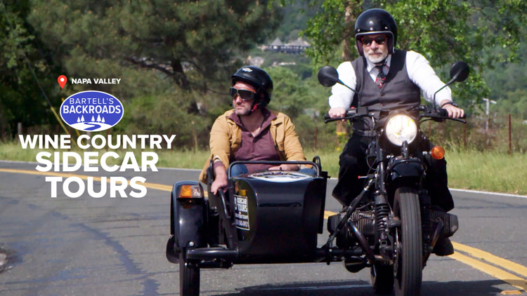 Napa Valley tour like you’ve never seen — Ride in a sidecar | Bartell's ...