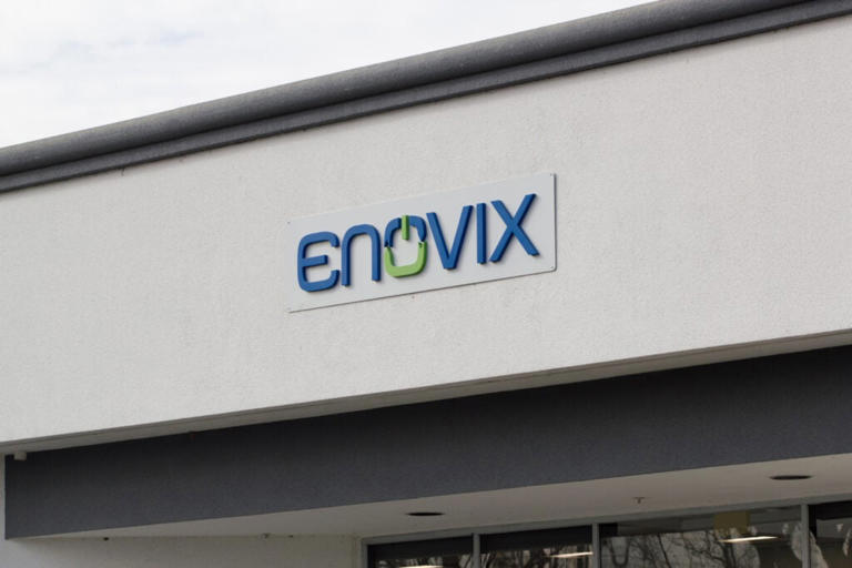 What's going on with Enovix stock Monday?