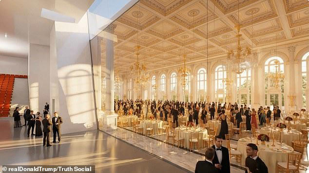 Trump library will include exact ballroom replica to join 'sexiest ...