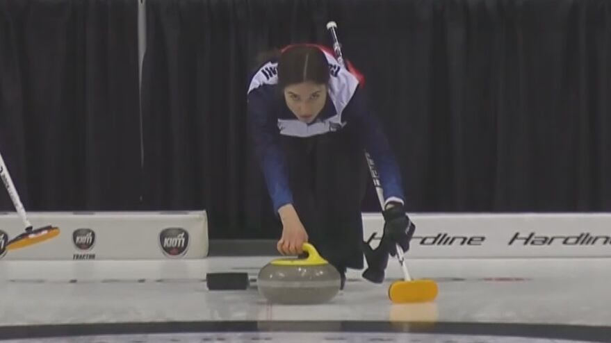 Rock League: Frontier Curling Club vs. Typhoon Curling Club match ...