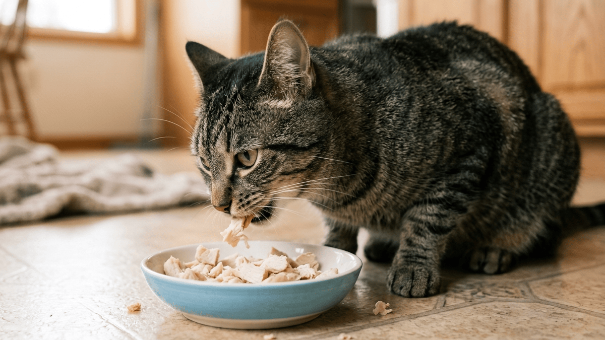 5 fresh, 100% safe snacks you can give your cat in hot weather