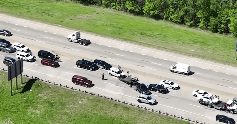 AR officer hit by police car during chase tells story