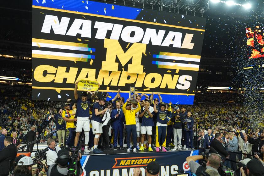 Michigan defeats Connecticut to win NCAA men's basketball championship