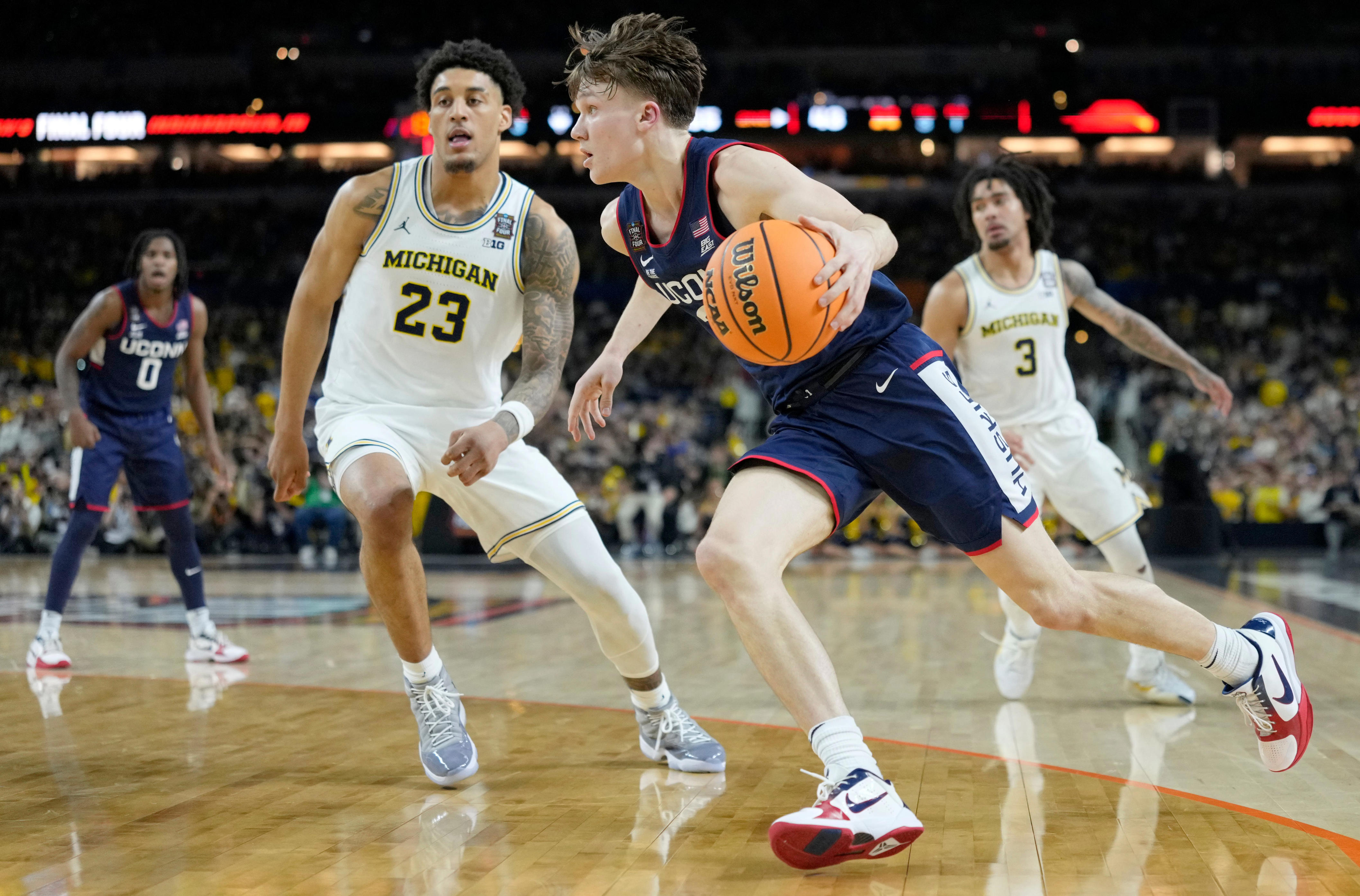 Michigan vs UConn NCAA championship recap tonight: Wolverines beat ...