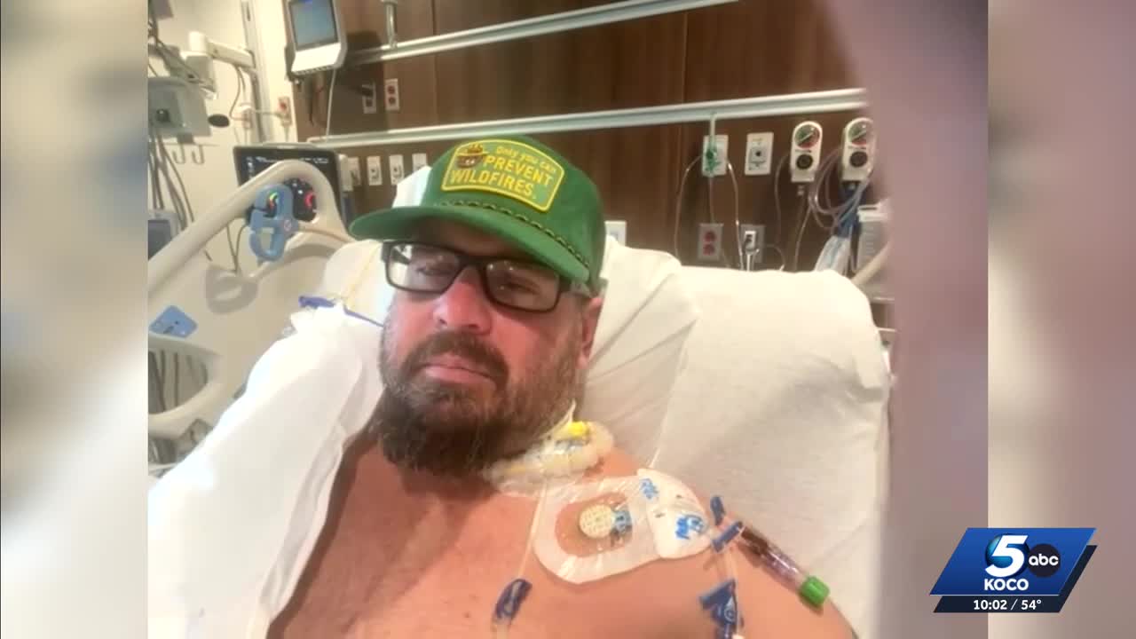 Firefighter, whose heart stopped several times, shares miraculous ...