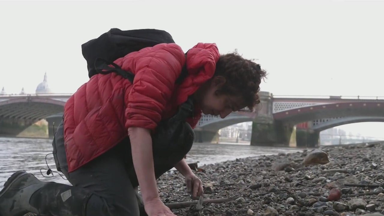 London mudlarks uncover centuries-old treasures along River Thames