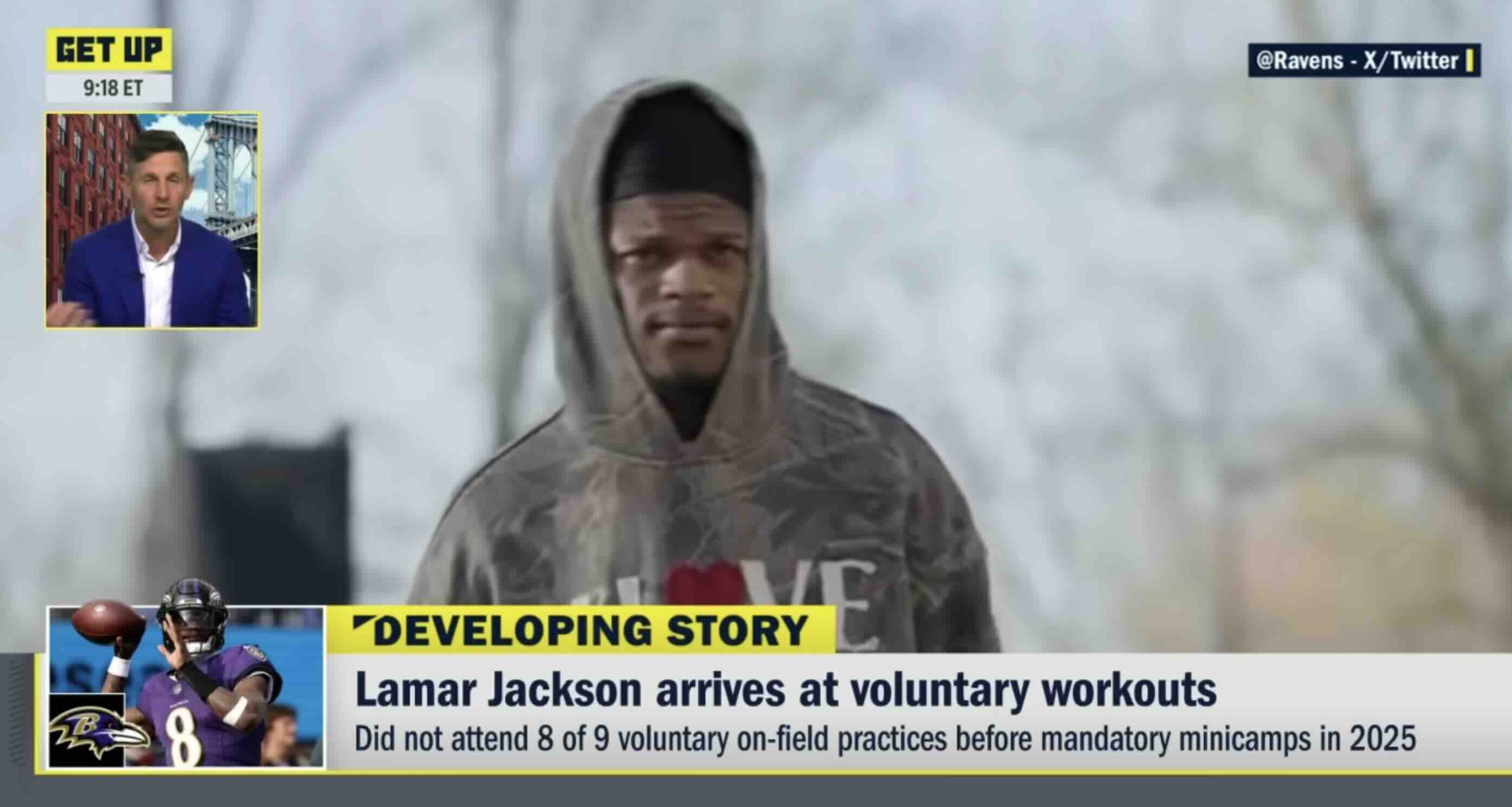 ESPN makes awkward Lamar Jackson error