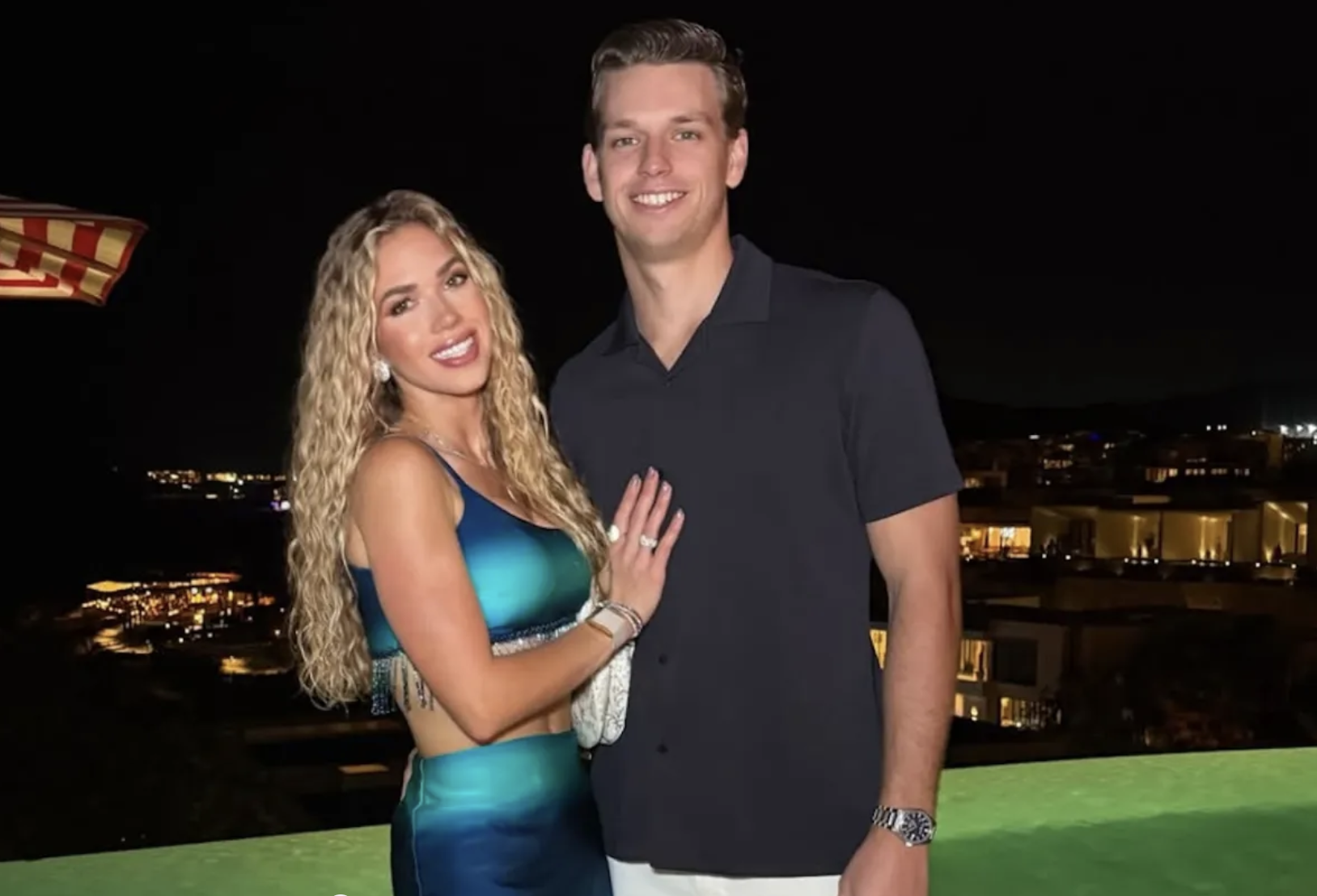 Who is Derek Green? Gracie Hunt’s fiancé and son of Chiefs legend Trent ...