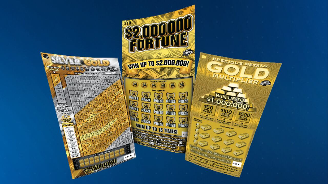 Florida Lottery launches three new scratch-off games in April