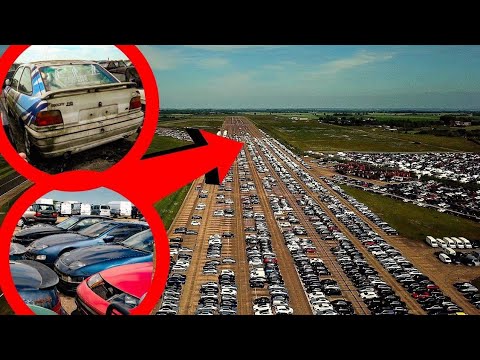 I found 1000s of classic cars rotting away 🚗