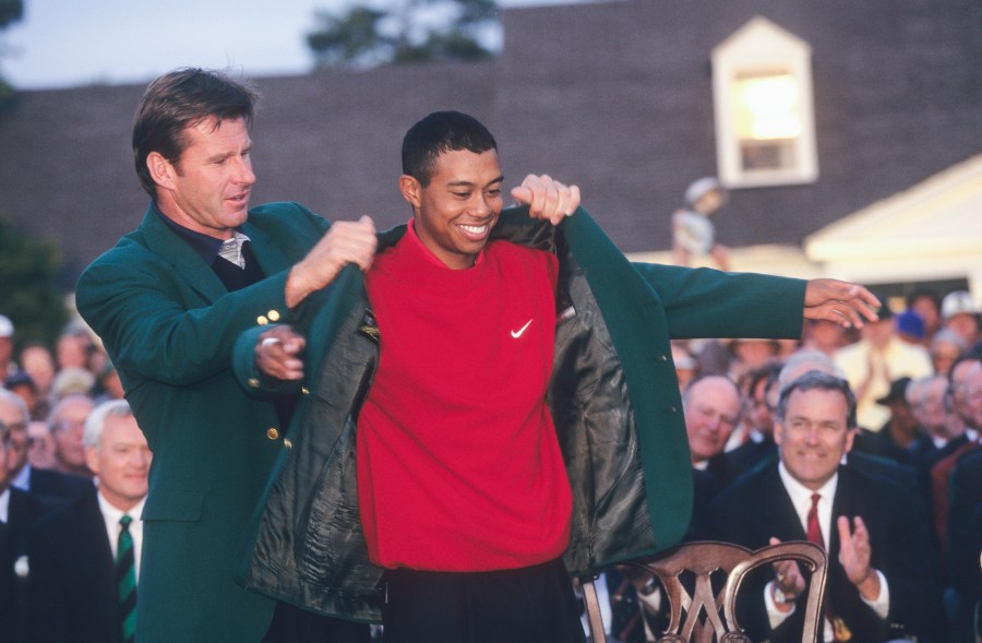 Masters participants show support for Tiger Woods