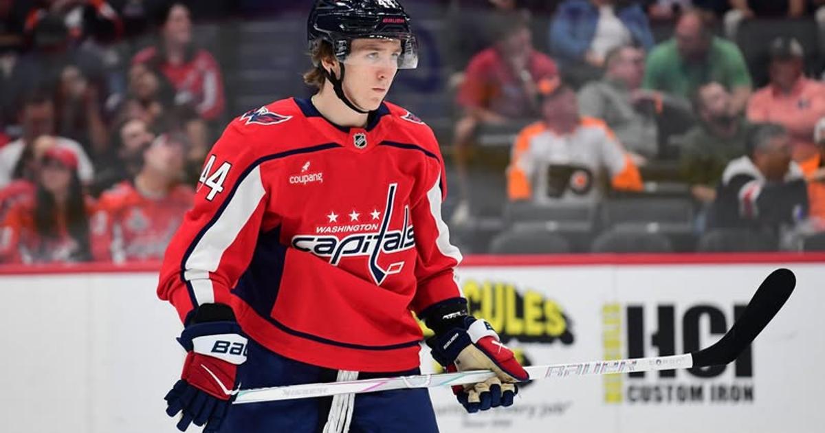 Cole Hutson connaît un impressionnant début de carrière avec les Capitals