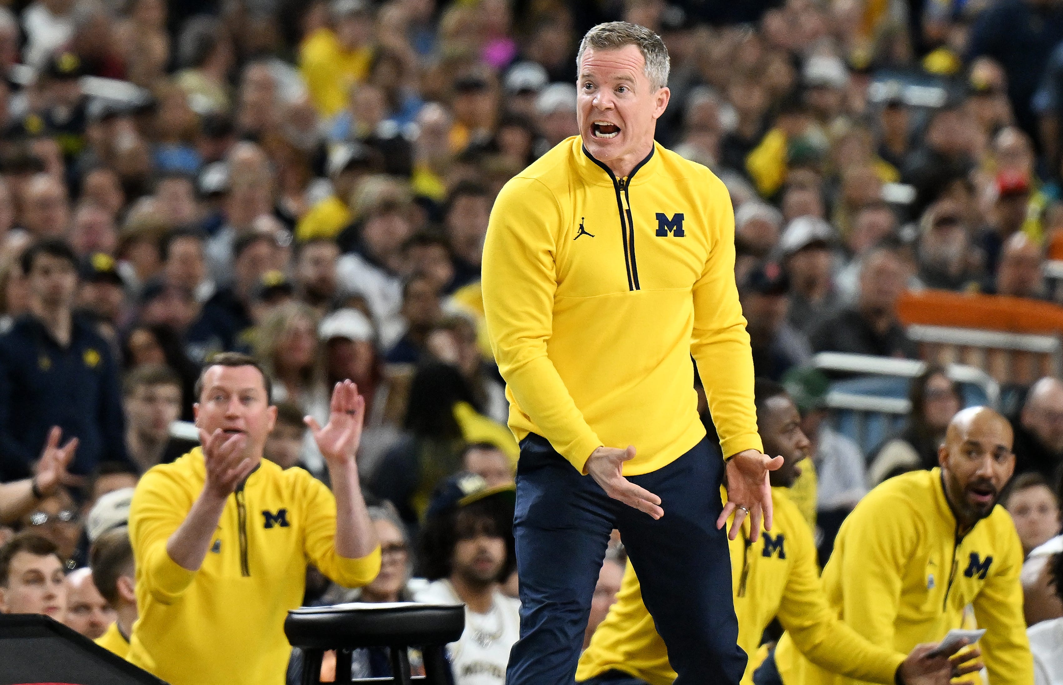 NCAA tournament is a huge bonus payday for Michigan coach Dusty May